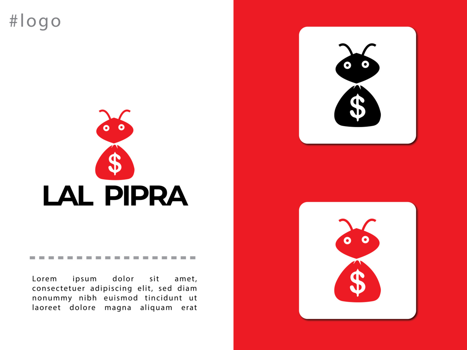 Logo for Lal pipra logo contest by Designer Liton on Dribbble
