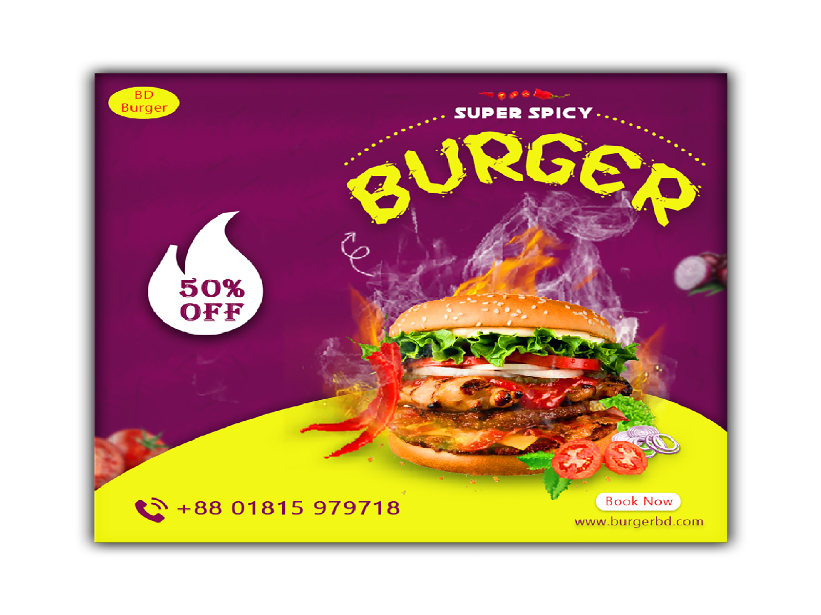 Social Media Food Post Banner Design by Md Jabed Gazi on Dribbble