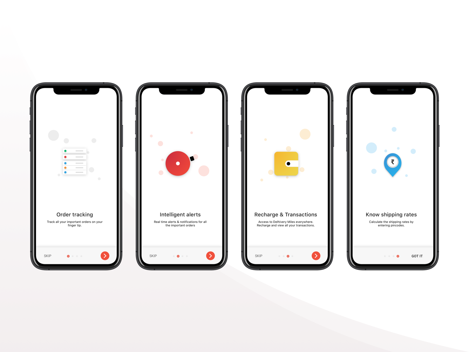 Onboarding screen ios by Anulal VS on Dribbble