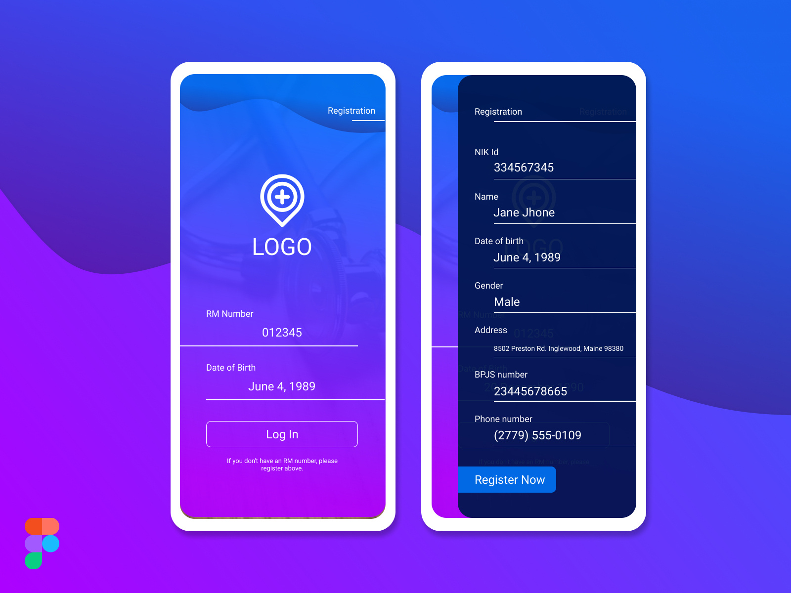 Login RM Hospital Concept Apps by Praze on Dribbble
