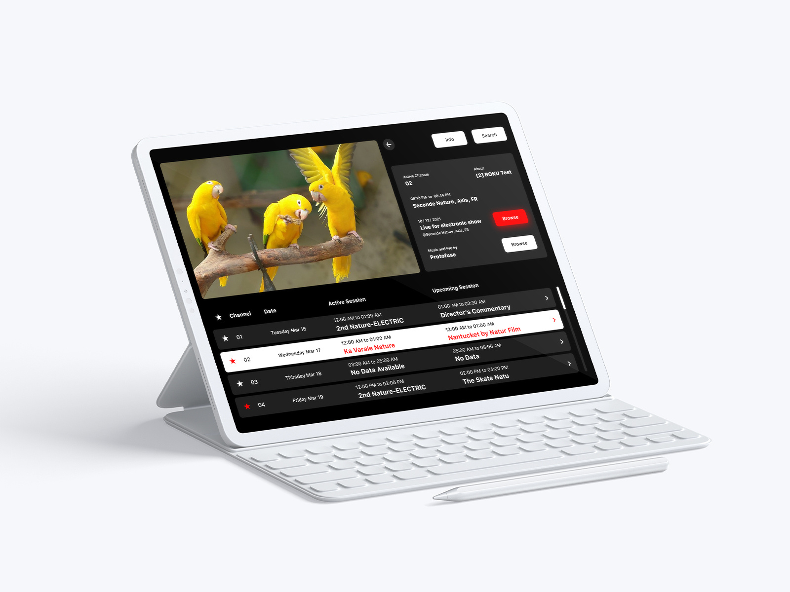 Live Streaming App Ui Design by Mansoor Creative on Dribbble