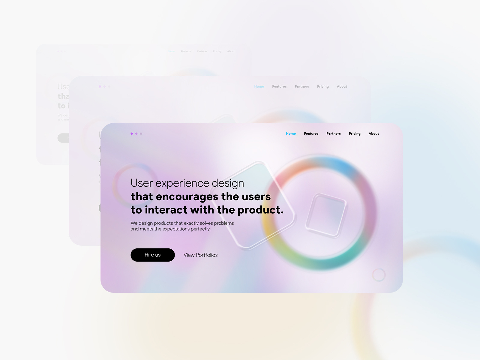 Tech and Product Design Hero by Mansoor Creative on Dribbble