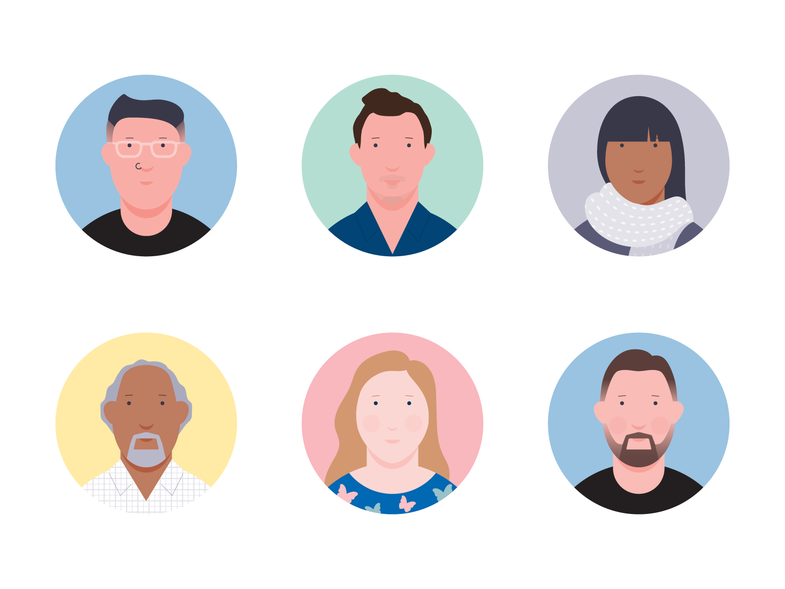 Dribbble - Avatars_02.png by Michael McMahon