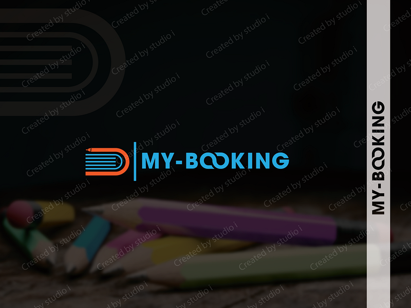 My booking logo by Studio_i on Dribbble
