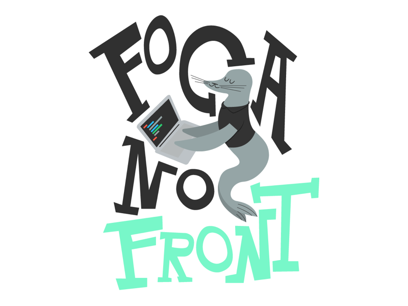 Foca No Front! by Mariana Rondino on Dribbble