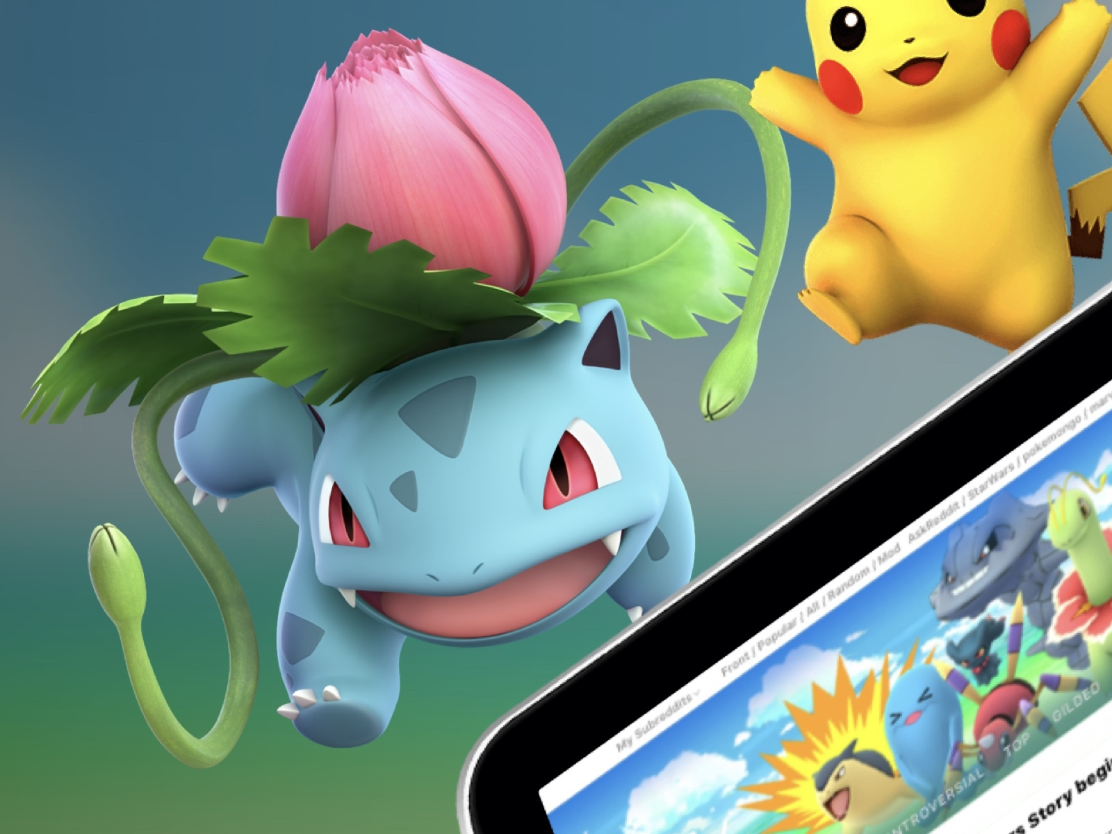 Pokémon Go on Reddit by Hectorlizard on Dribbble