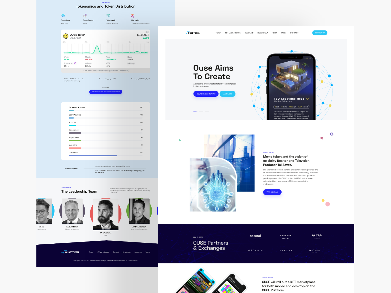 Token Web UI by Al Fahad on Dribbble