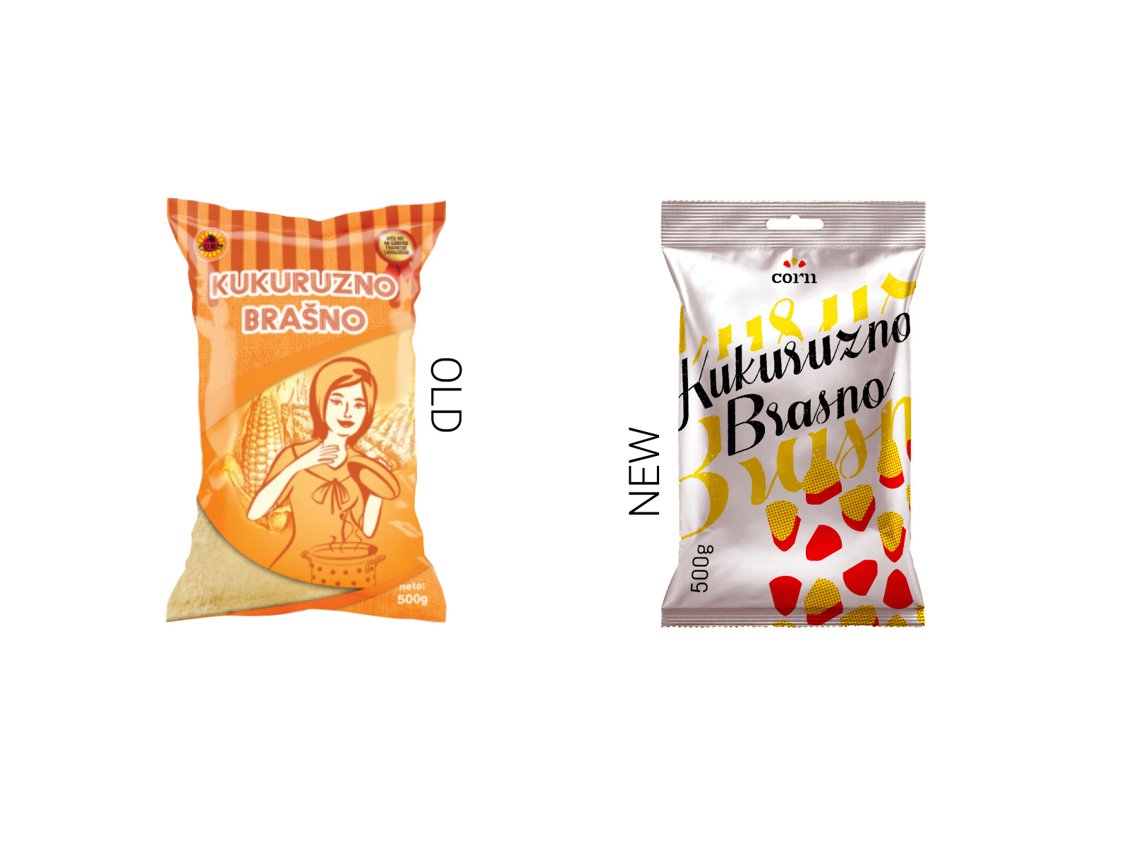 CORN // Packaging Redesign by Ognjen Milutinovic on Dribbble