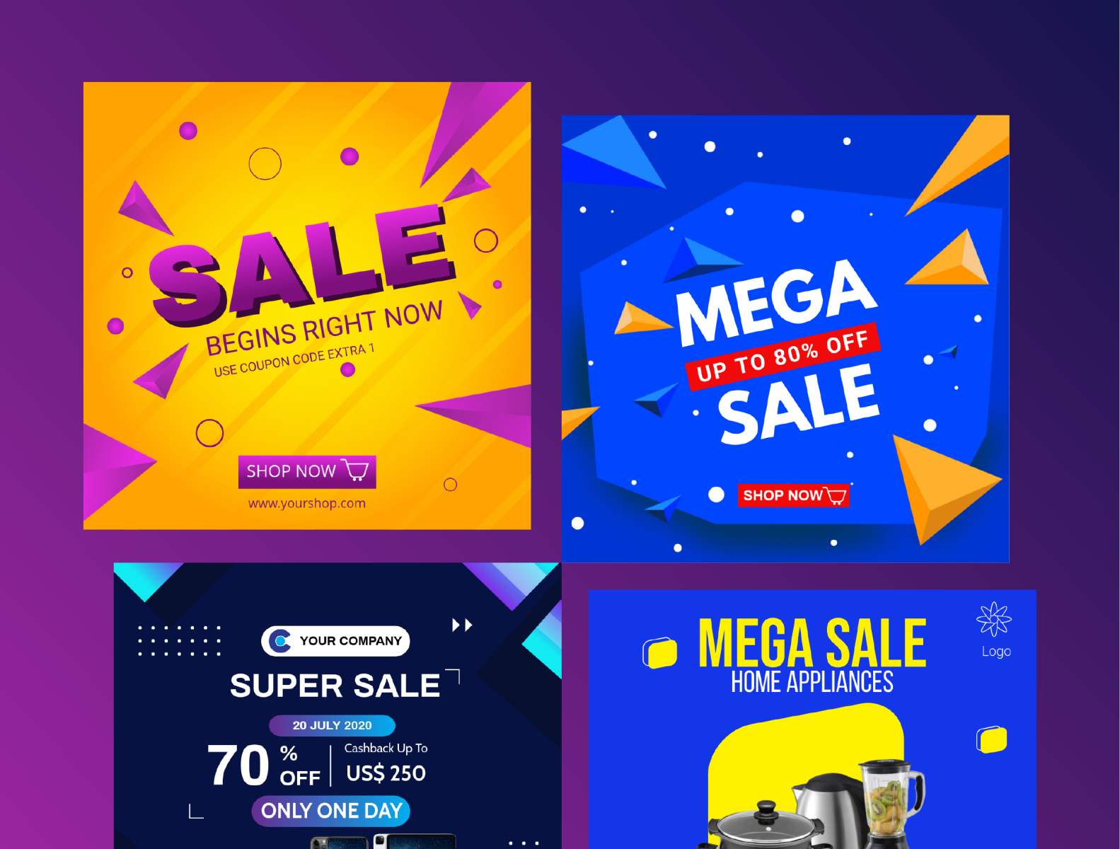 Discount Banner Design by Yatno Supriadi on Dribbble