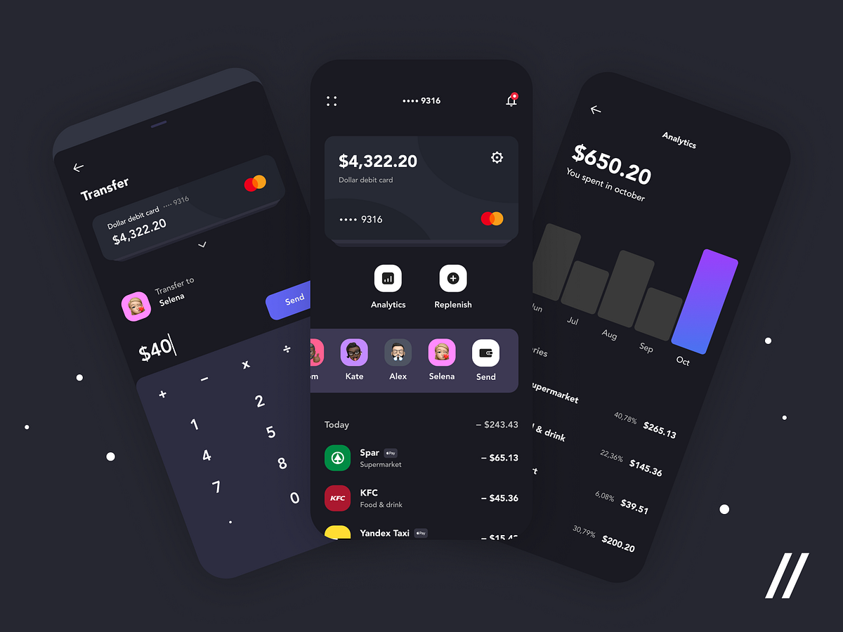 Banking App (Dark / Light Mode) by Purrweb UI/UX Agency on Dribbble