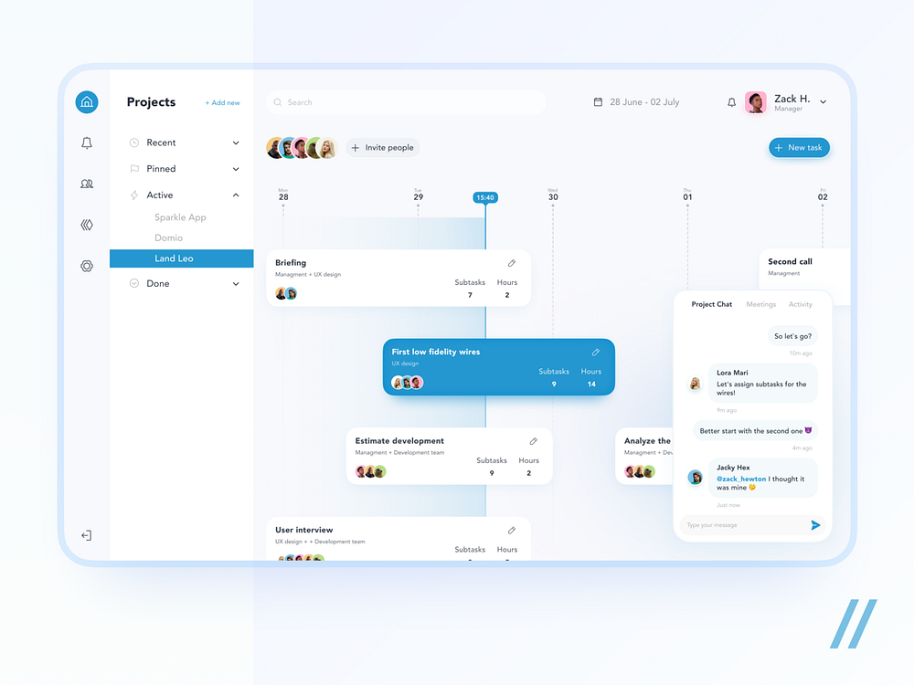 Project Management Platform by Purrweb UI/UX Agency on Dribbble