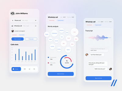 Voice Analysis App by Purrweb UI/UX Studio on Dribbble
