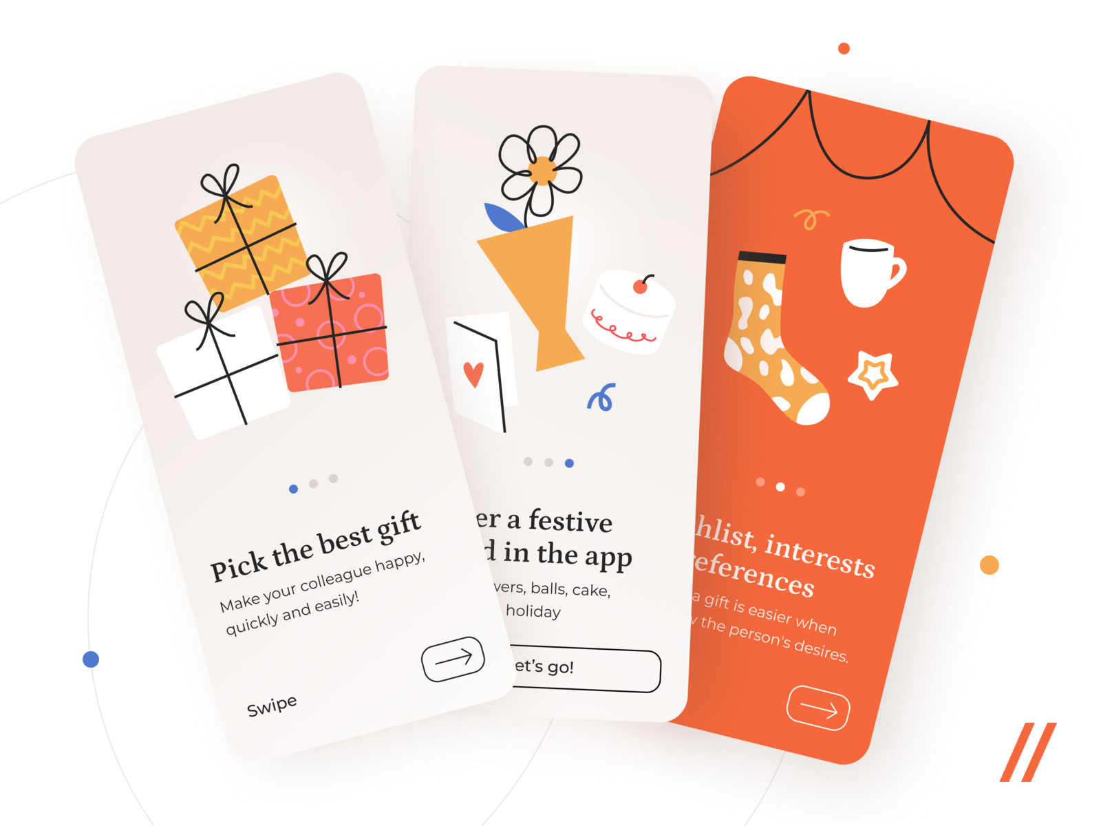 Christmas Gift App by Purrweb UI/UX Agency on Dribbble