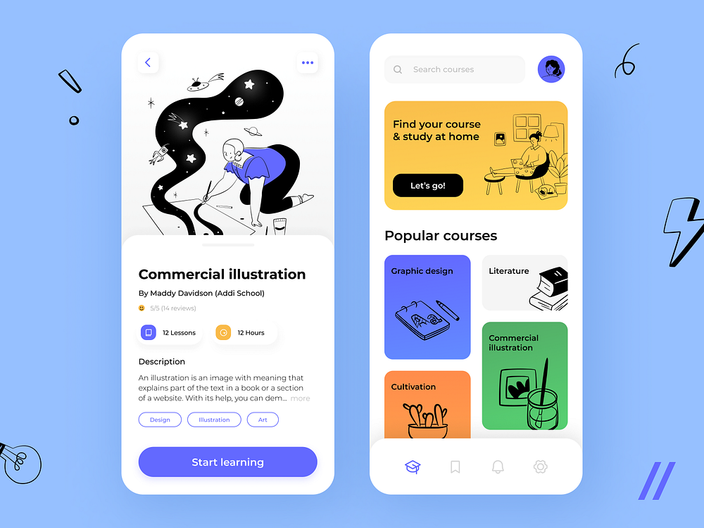 Browse thousands of Study App images for design inspiration | Dribbble