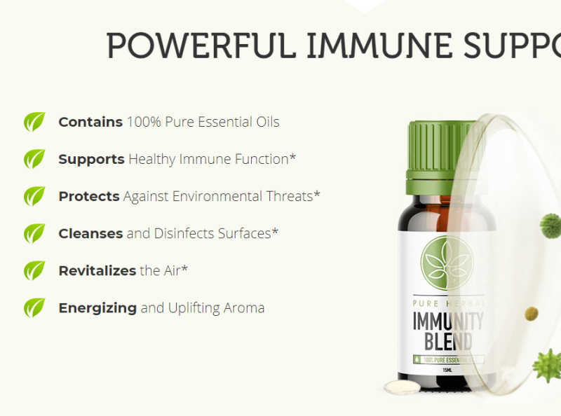 Pure Herbal Immunity Blend 2 min by SantinFelan on Dribbble