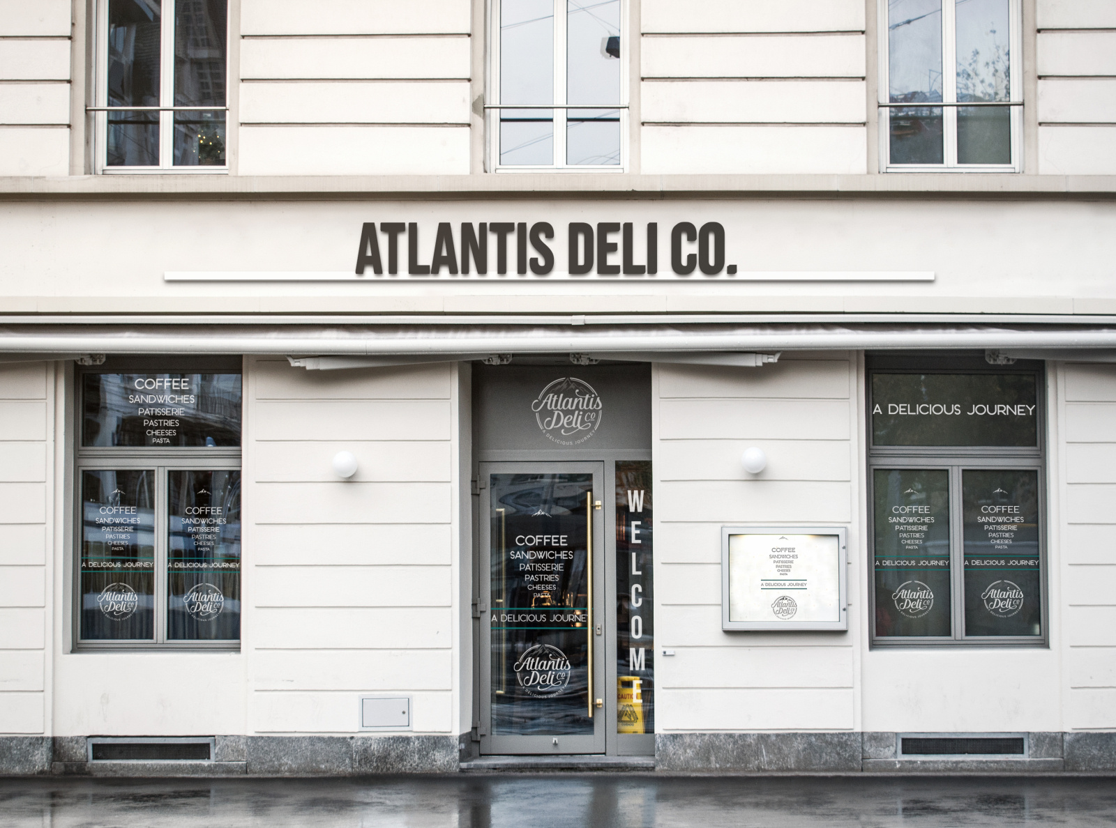 Shop Front Window Vinyl by Tanim Ridwan on Dribbble