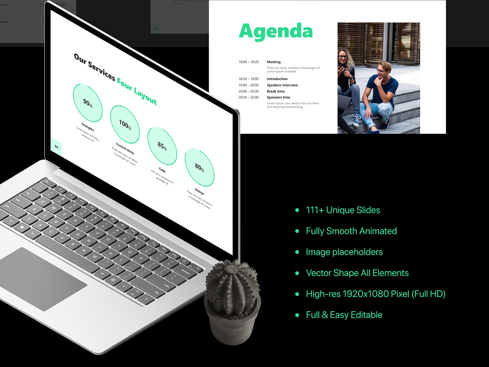 Business 2020 Template by Munkhuu on Dribbble