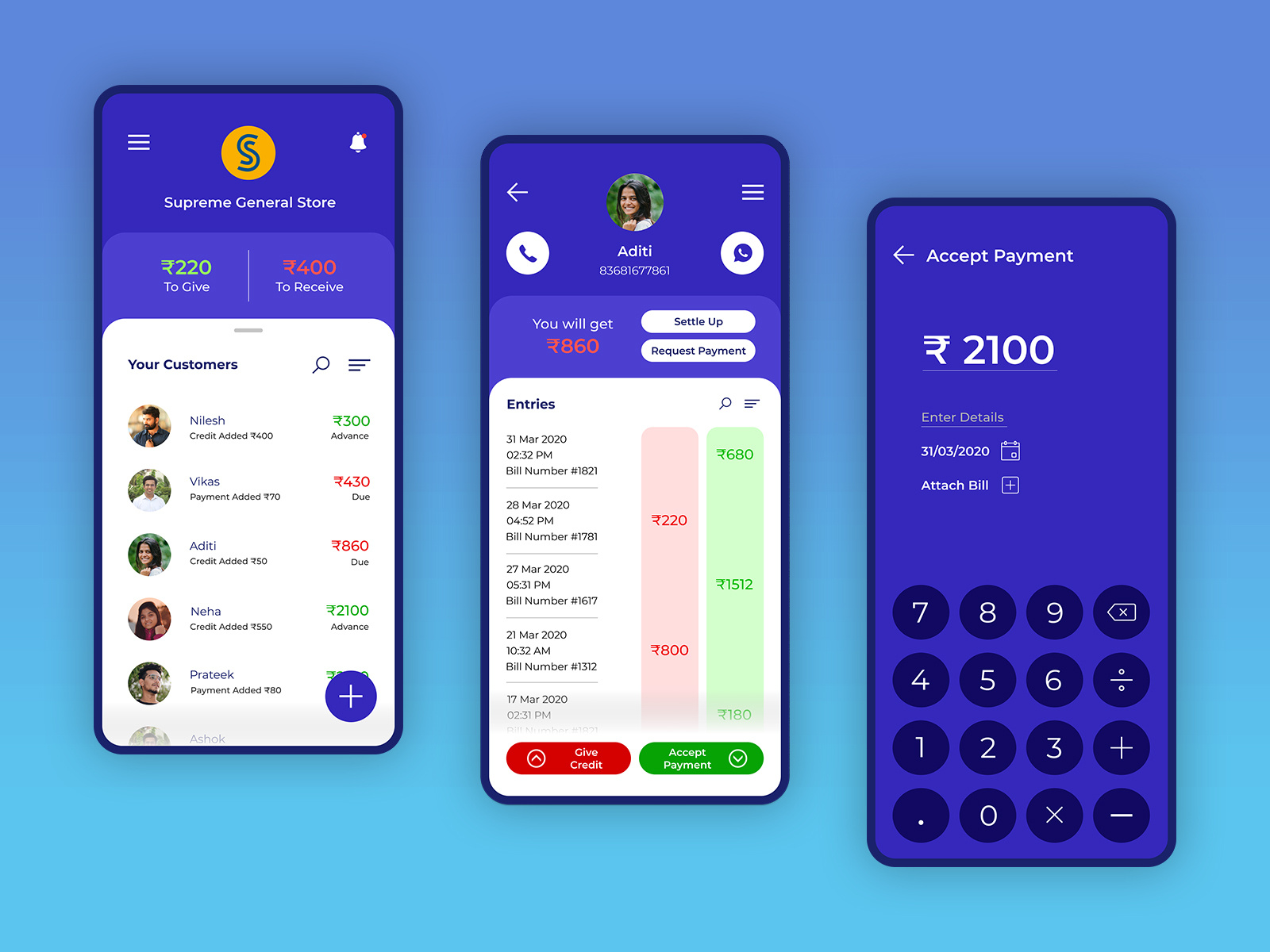 CreditCheck -A Simple Credit Account Management App by Ankitanshu ...