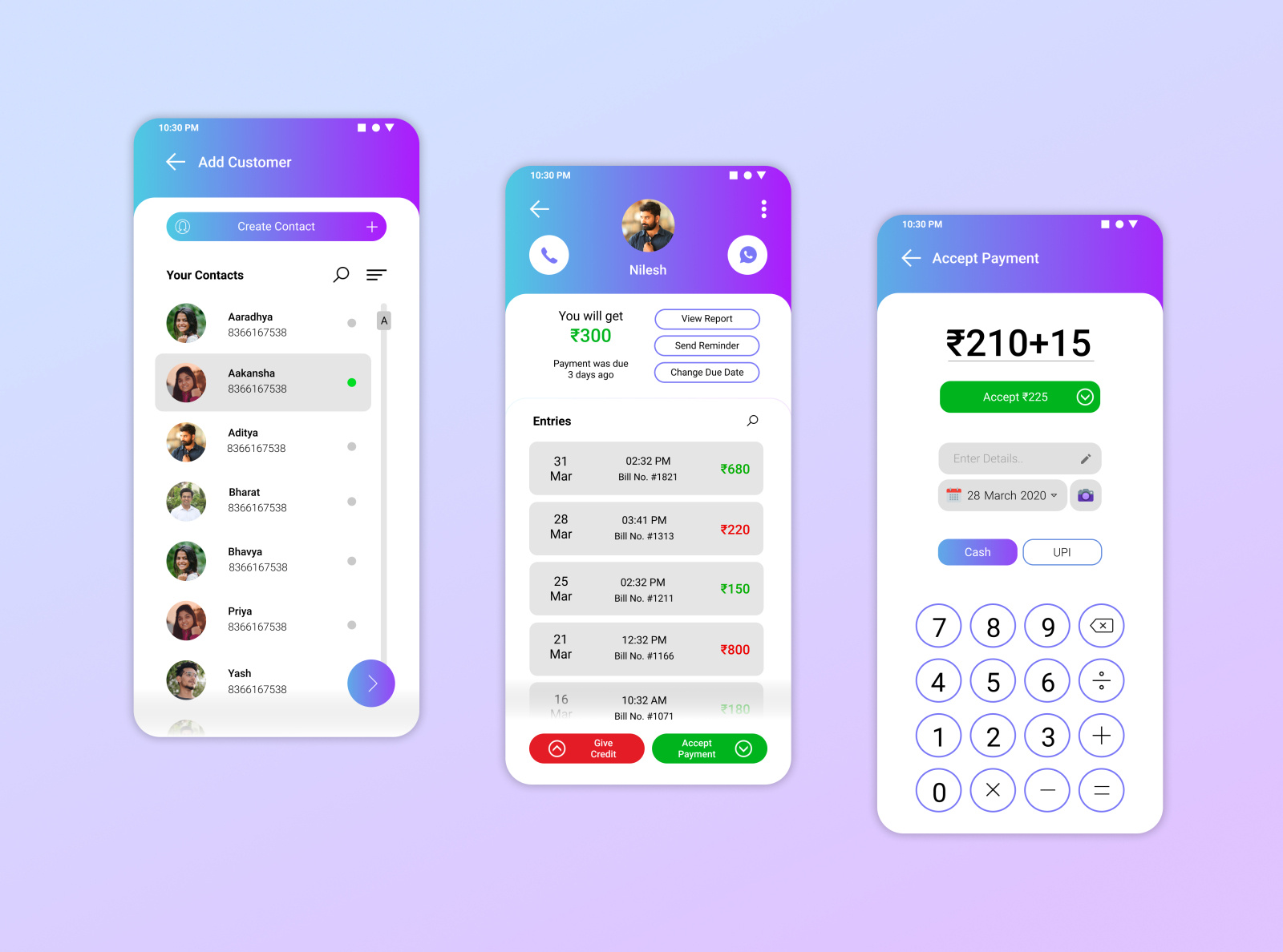 MoneyPe - Payment Screens by Ankitanshu Swaroop on Dribbble