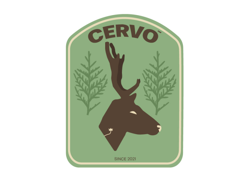 Cervo - logo by Emmanuel Santarelli on Dribbble