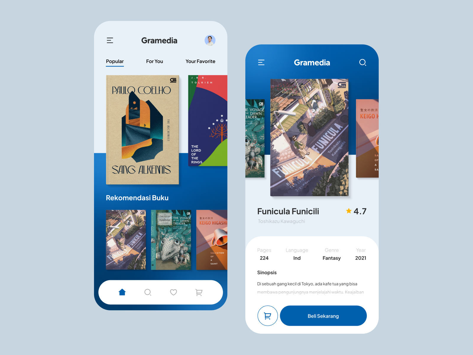 Unofficial Gramedia Book Store Mobile Apps by Ahmad Rifky Farhan on ...