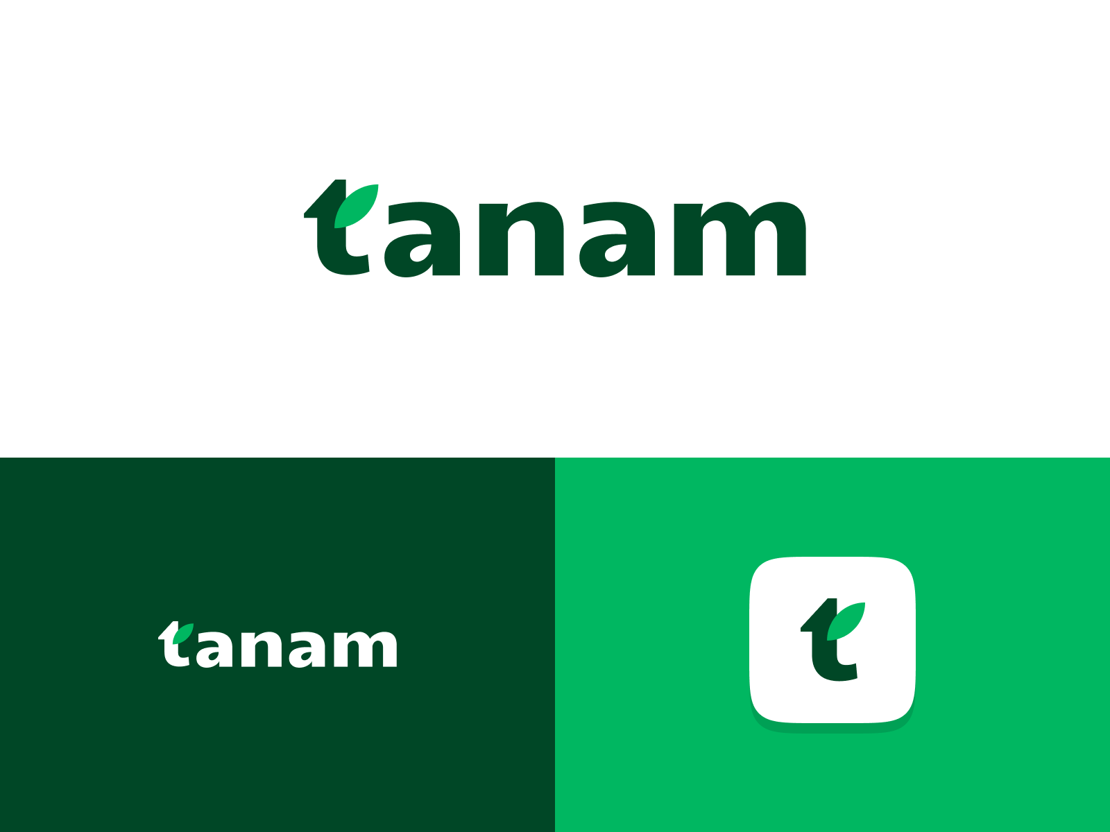 Tanam (Plant) Logo Design by Ahmad Rifky Farhan on Dribbble