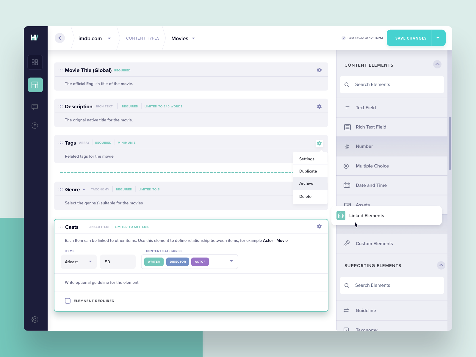 Hedwig: Form Modeling for Content Management System by Adam Ciesla for ...