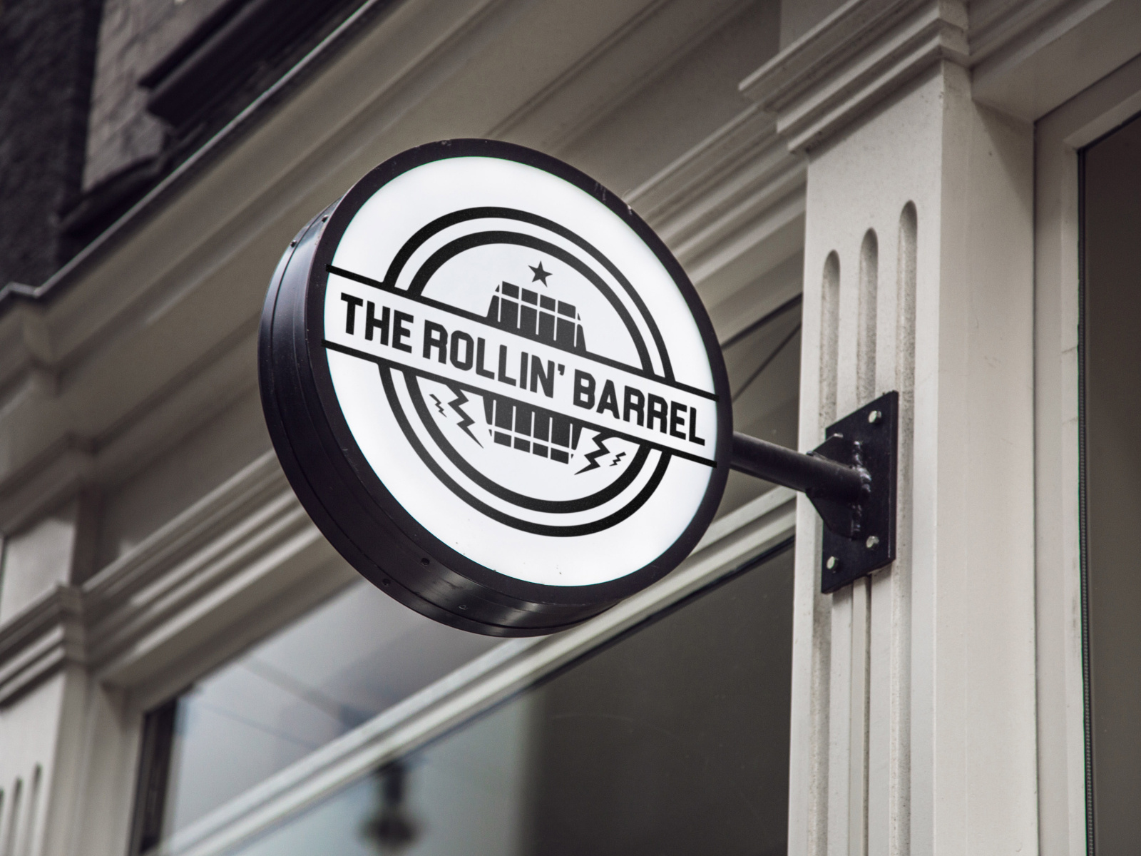 THE ROLLIN BARREL PUB LOGO by Jakub on Dribbble