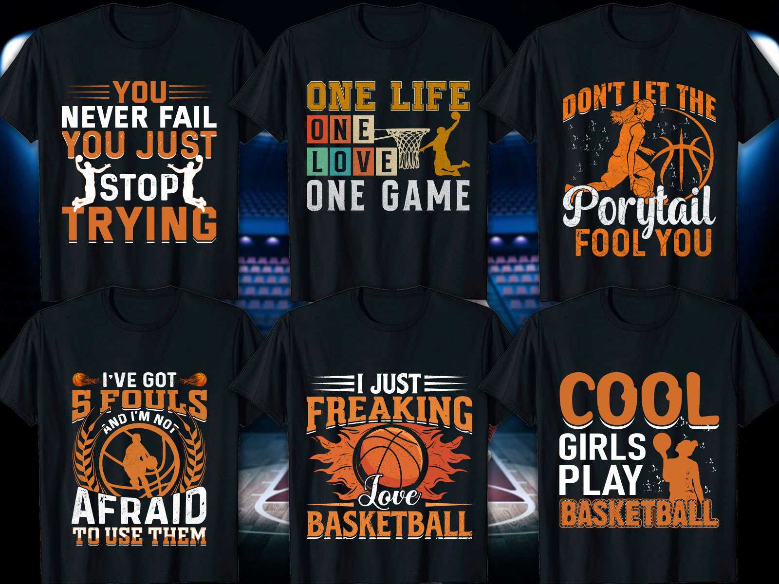 basketball t shirt design bundle tee by Versatile T-shirt on Dribbble