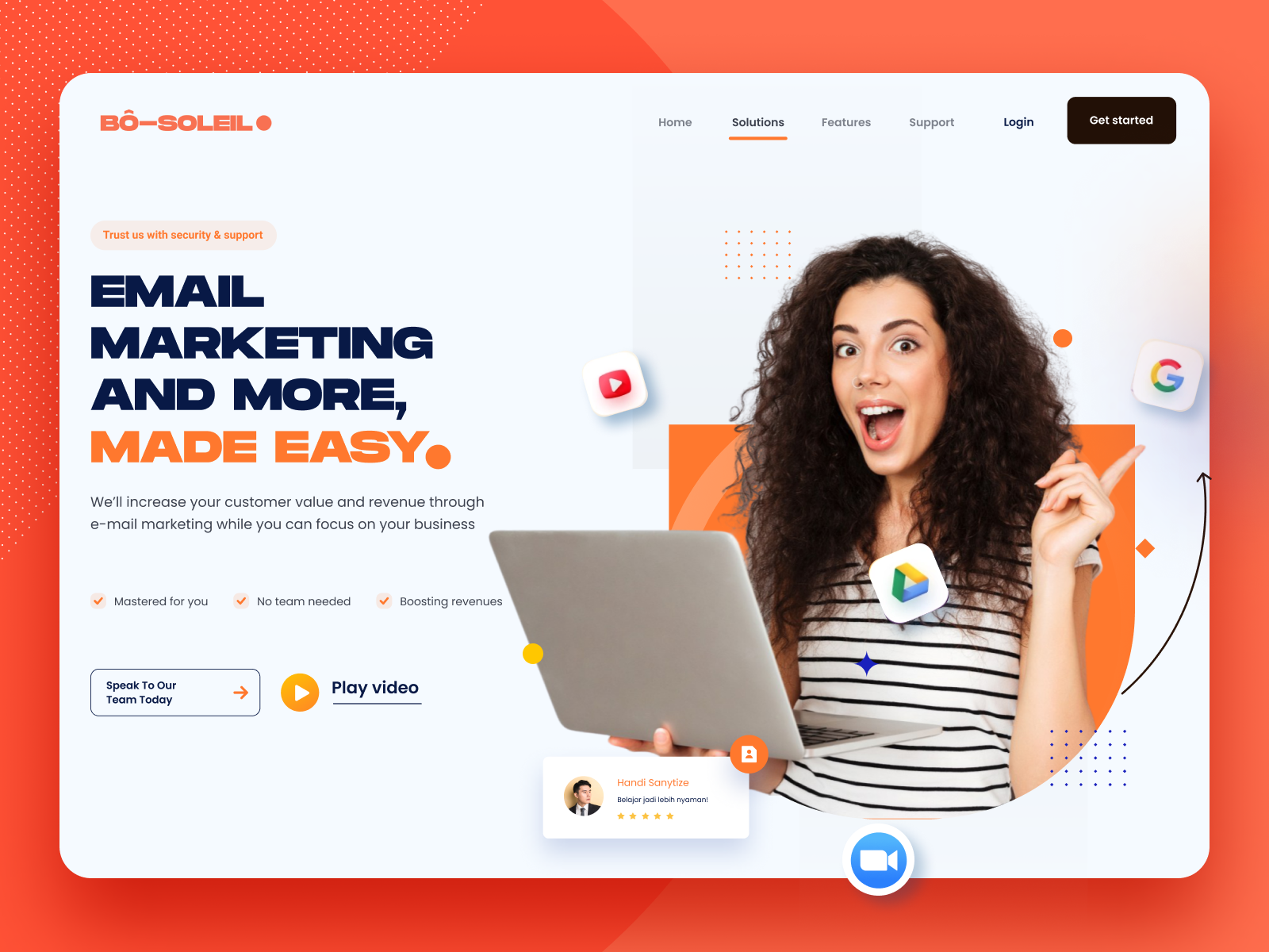 E-mail marketing by Reba basu on Dribbble