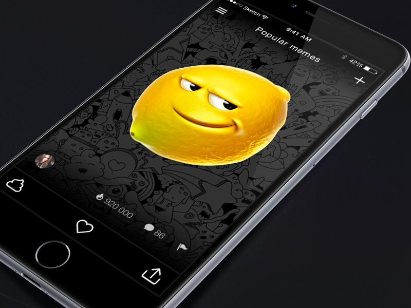 Lemon App by ΛΝØFF on Dribbble