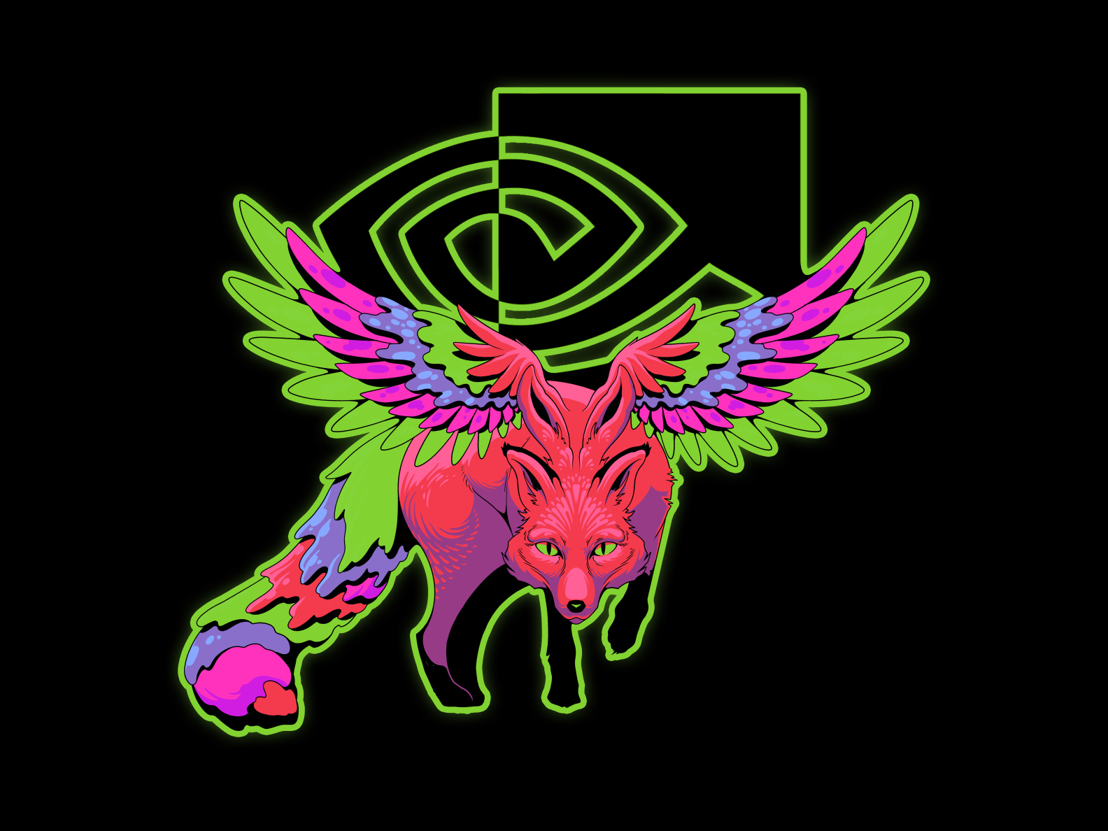 NVIDIA Mascot ReImagined by Dyno Creative on Dribbble