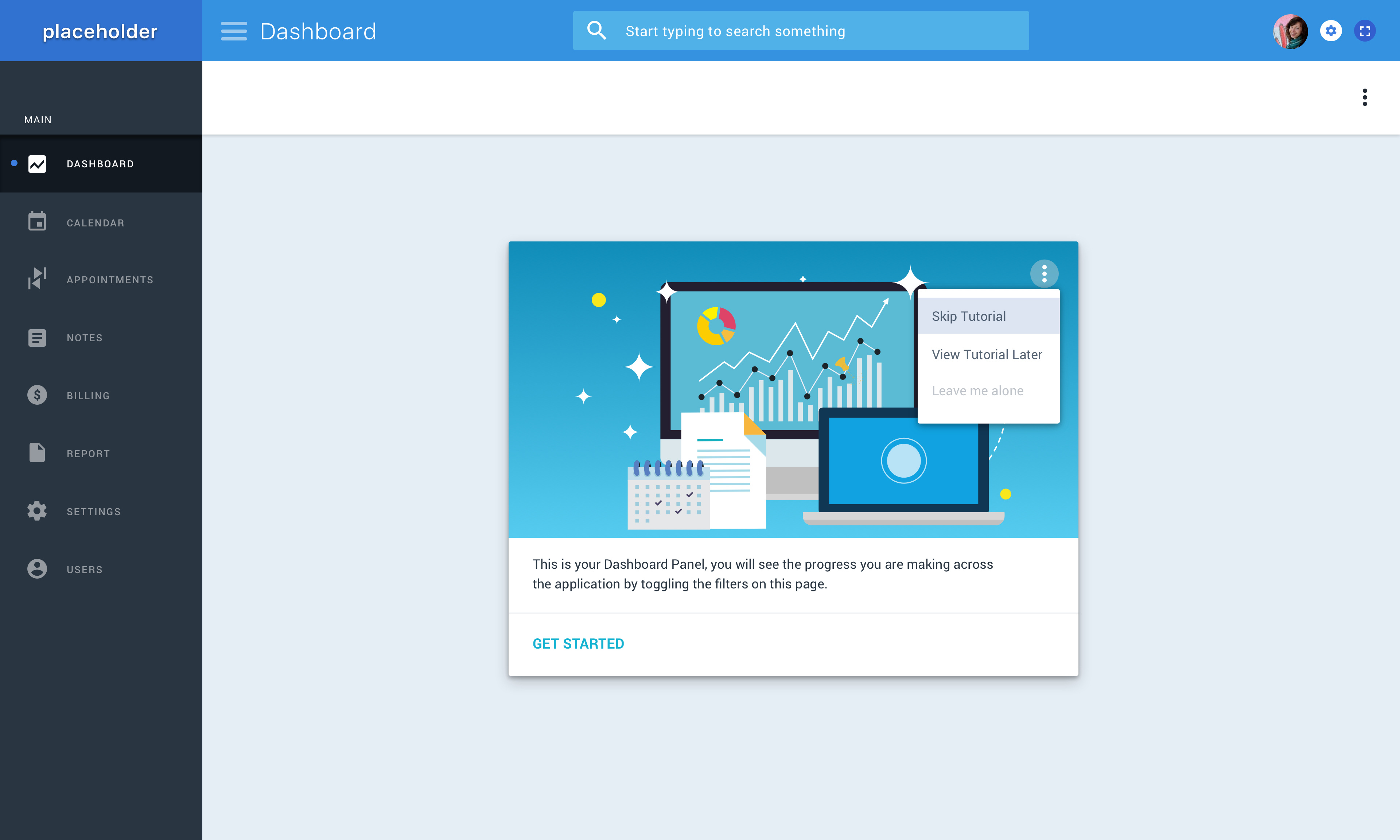 Dashboard Material Card Design by Ricardo Llanes Jr. on Dribbble