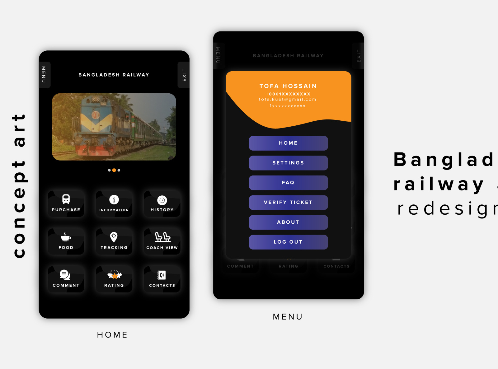 Redesigned Railway app UI by Tofa Hossain on Dribbble Redesigned Railway app UI by Tofa Hossain on Dribbble
