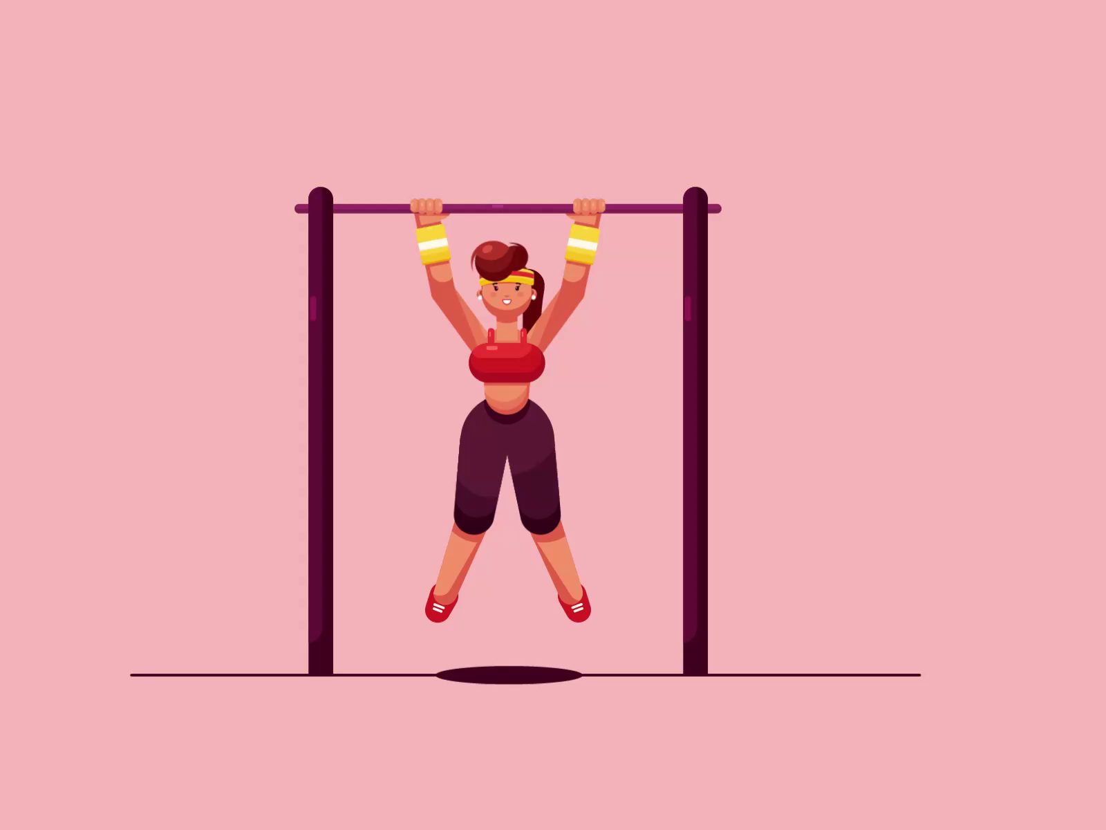 Pull-ups Animation by Purple Pie Studios on Dribbble