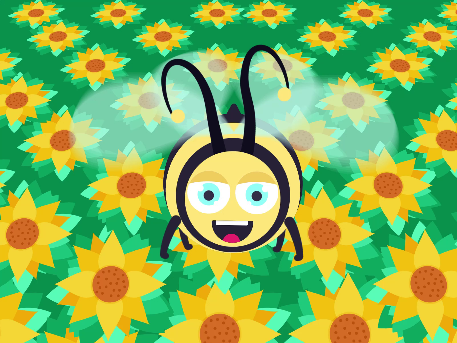 Flying Bee by Purple Pie Studios on Dribbble