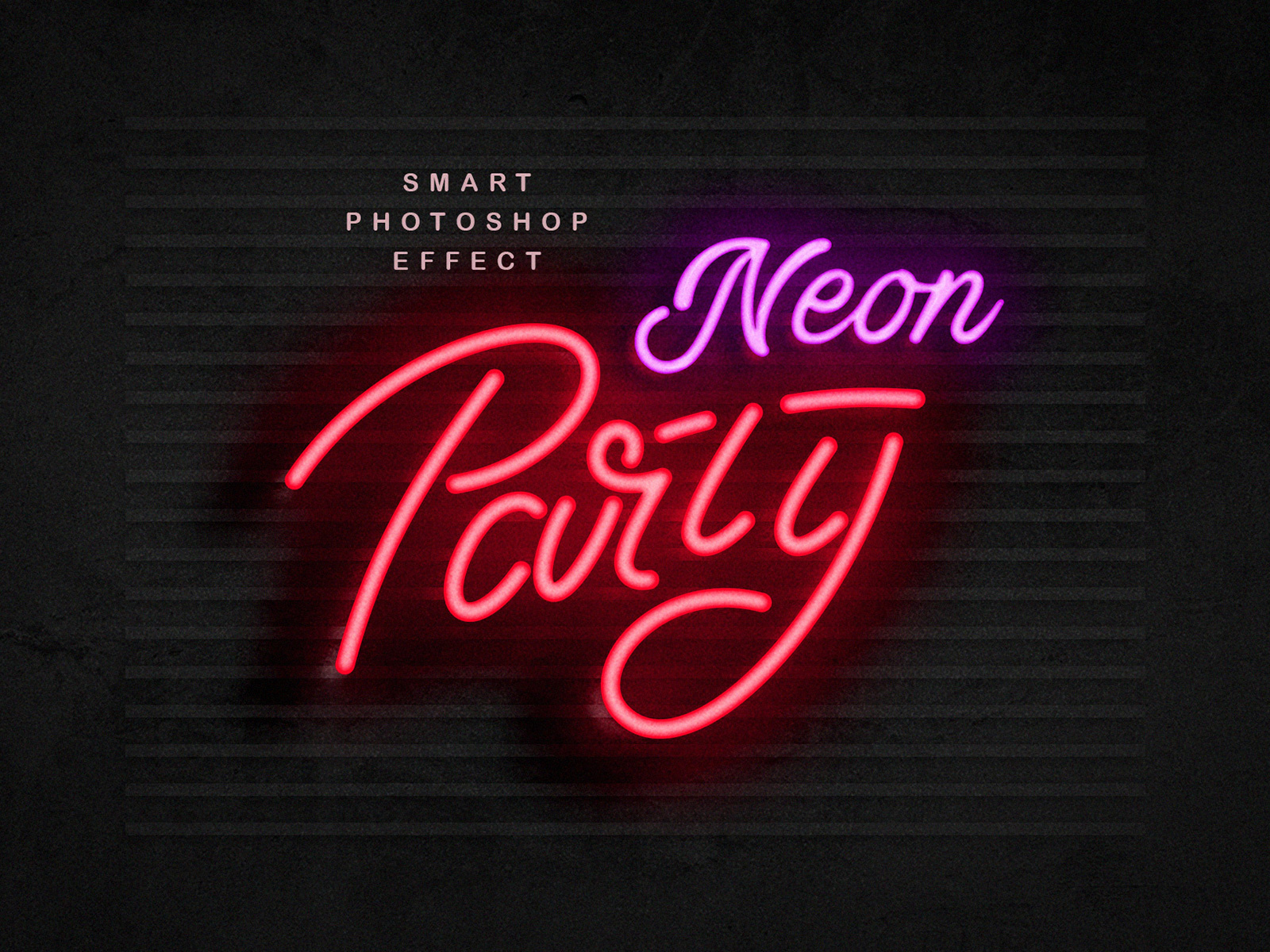 Neon Underground PS Effect #3 by Pixelbuddha on Dribbble