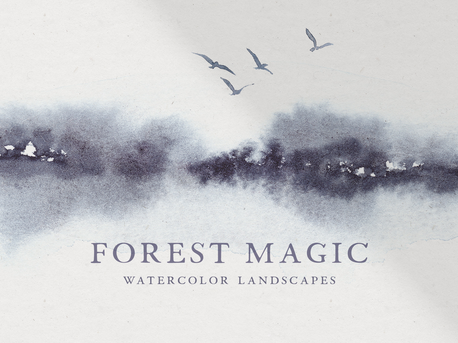 Forest Magic Watercolor Art by Pixelbuddha on Dribbble