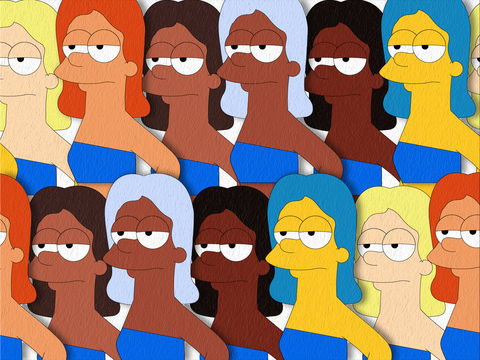 Simpson pattern by Victoria on Dribbble