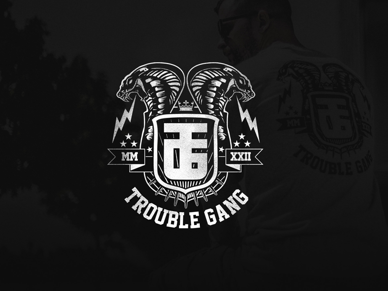 T-shirt Design: TroubleGang Cobra by Visual Punker on Dribbble