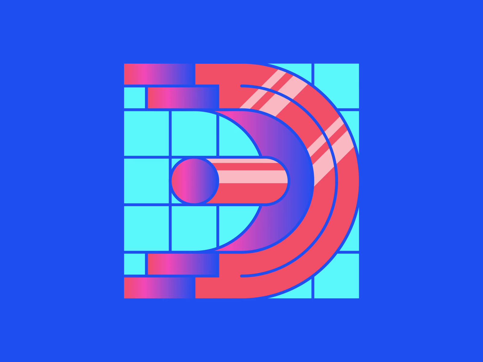 36 Days of Type — D by Albert Oriol on Dribbble