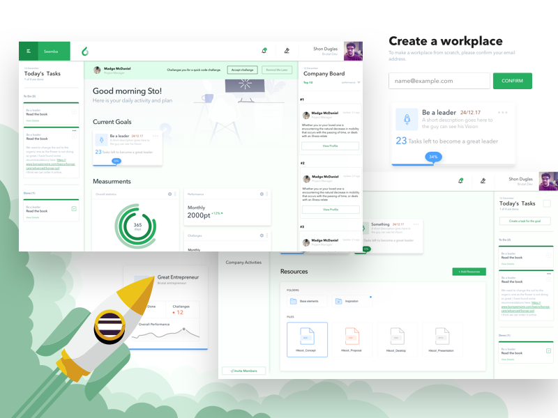 ExiFy- employee experience platform by Stoyan on Dribbble