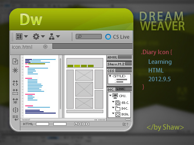 Dw by shaw on Dribbble