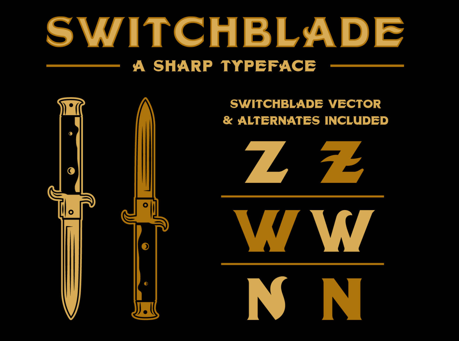 Switchblade by Brethren Design Co on Dribbble