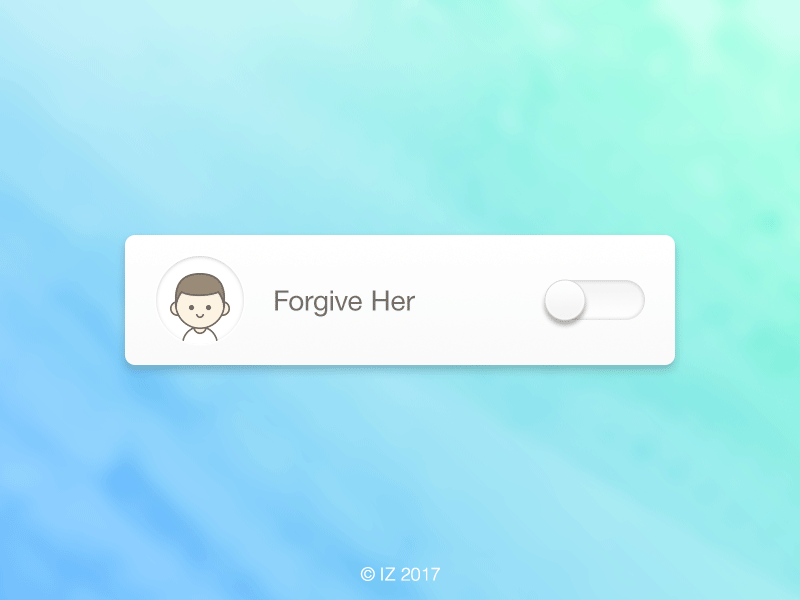 Forgive Her / Green Hat by Izzy Zhang on Dribbble