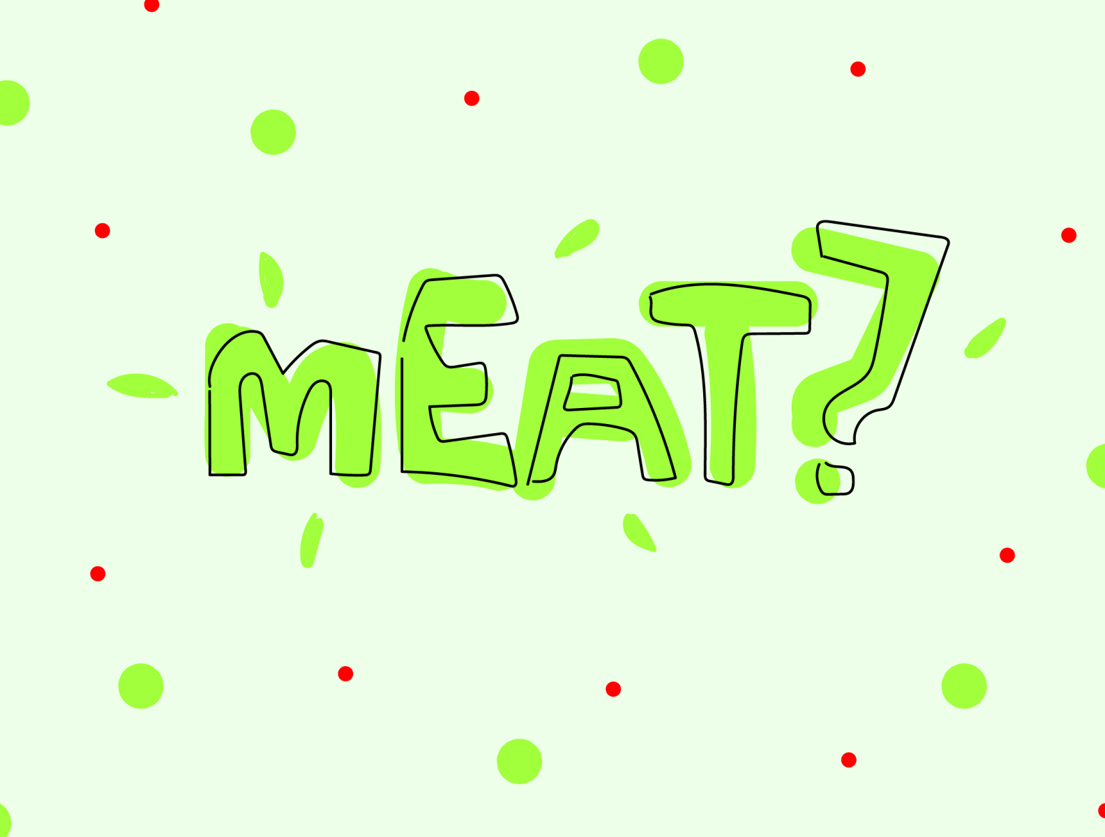 logo concept for vegan meat by Lola Muminova on Dribbble