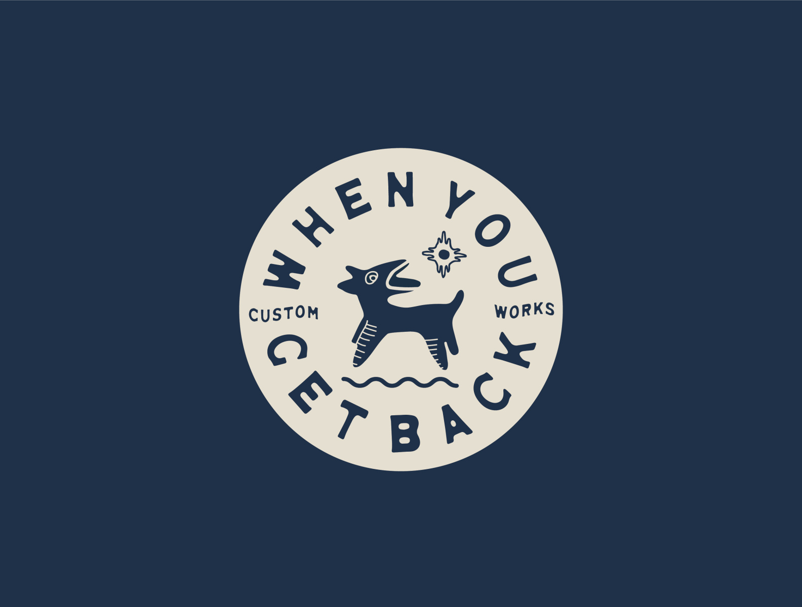 When You Get Back Logo By Andrea Koesters On Dribbble when-you-get-back-logo-by-andrea-koesters-on-dribbble
