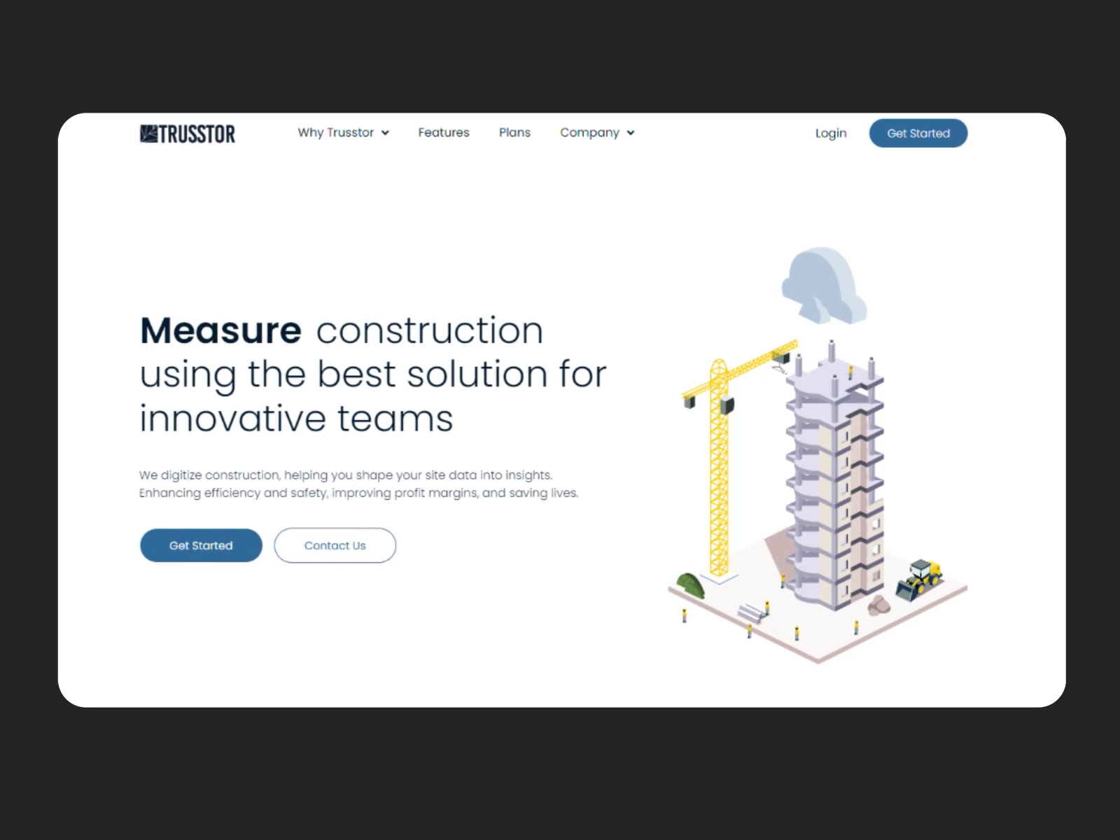 Trusstor Hero animation by Mikhail on Dribbble