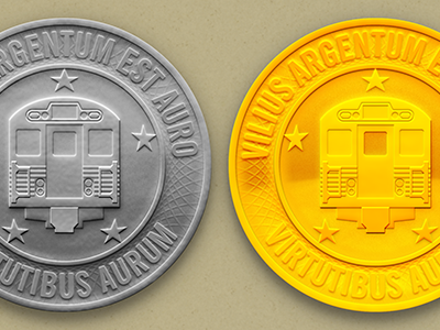 Subway Tokens by Joe Kowalski on Dribbble