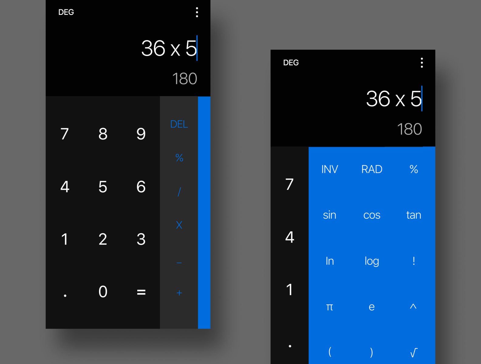 Caculator Design #DailyUI #004 by Pelumi Ogunshina on Dribbble